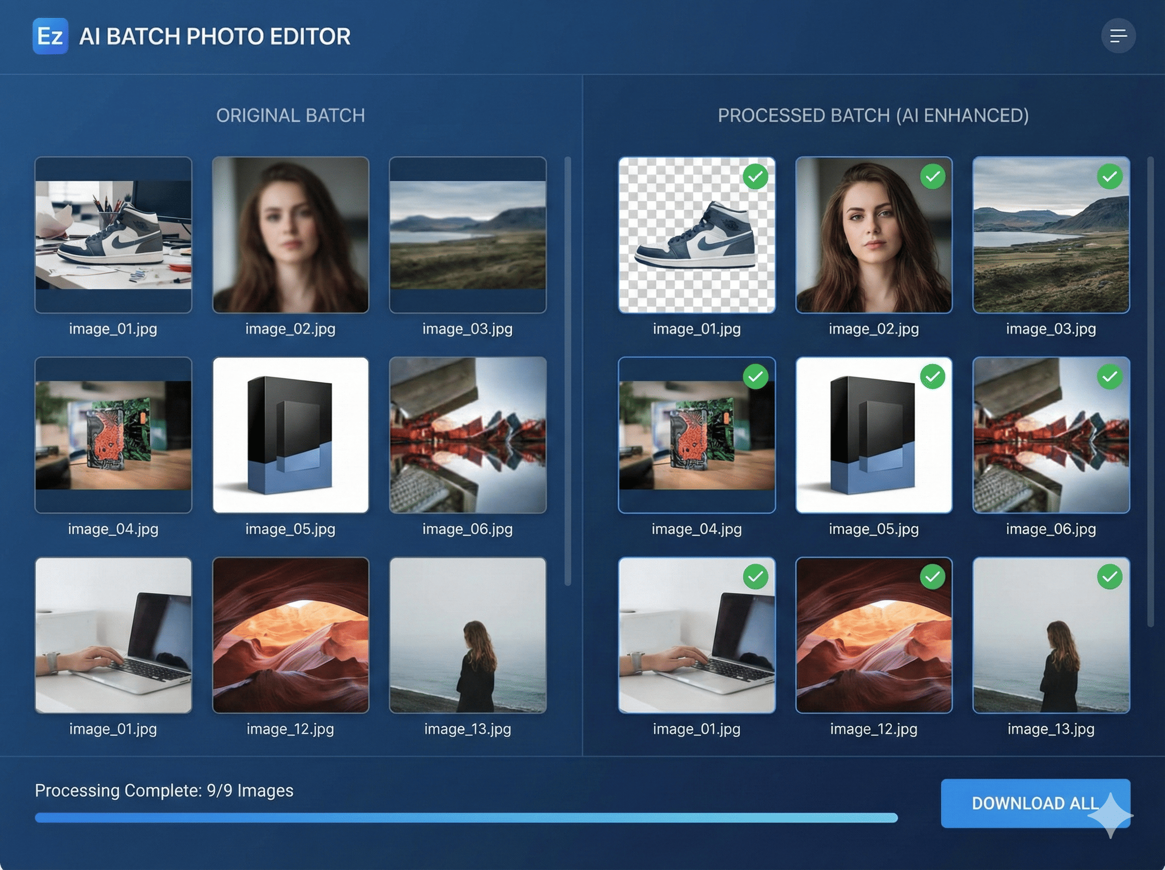 EzEditor: Professional AI Photo Editor (Free Trial)
